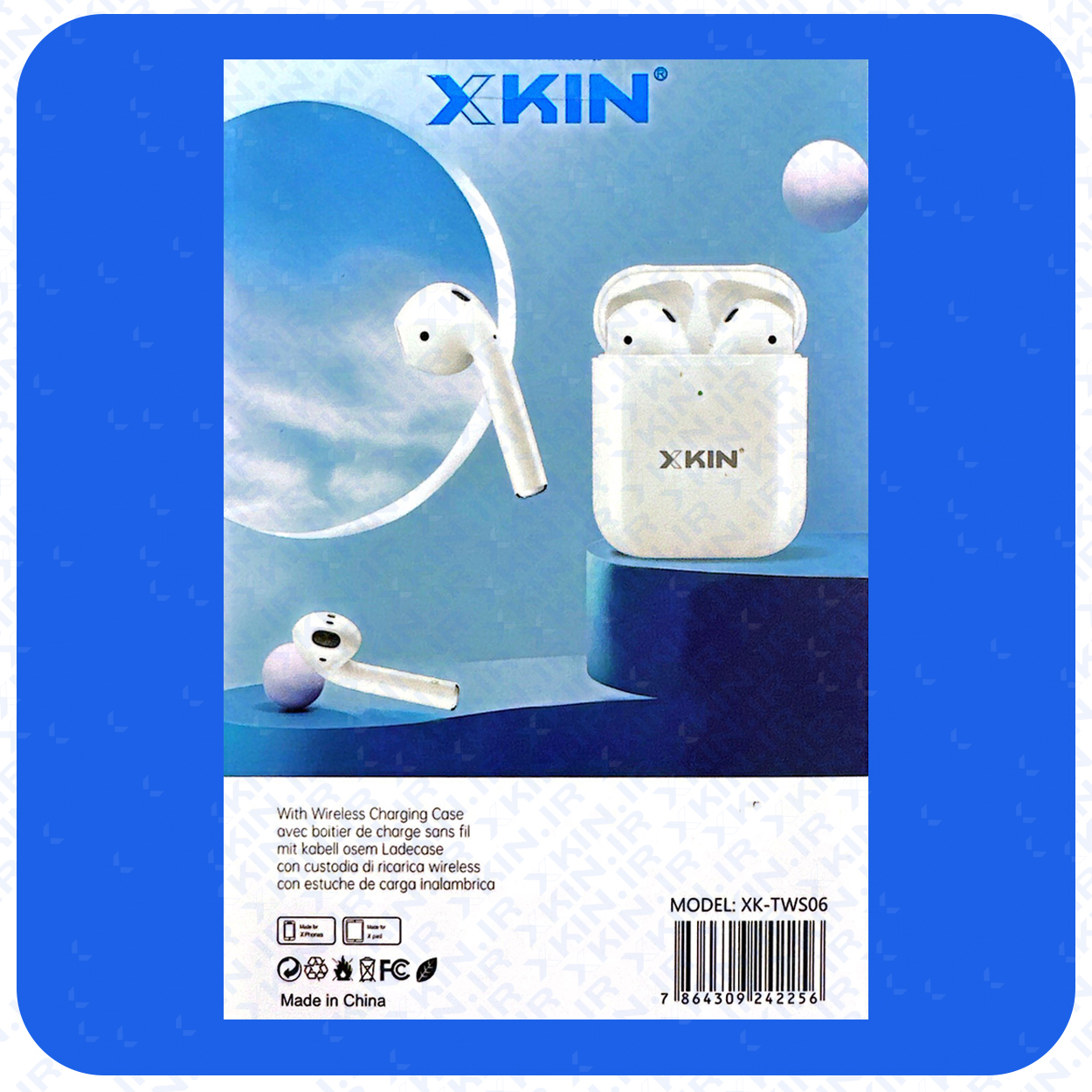 هندزفری بلوتوثی ایکس کین مدل (PRO2)X KIN XK-TWS06